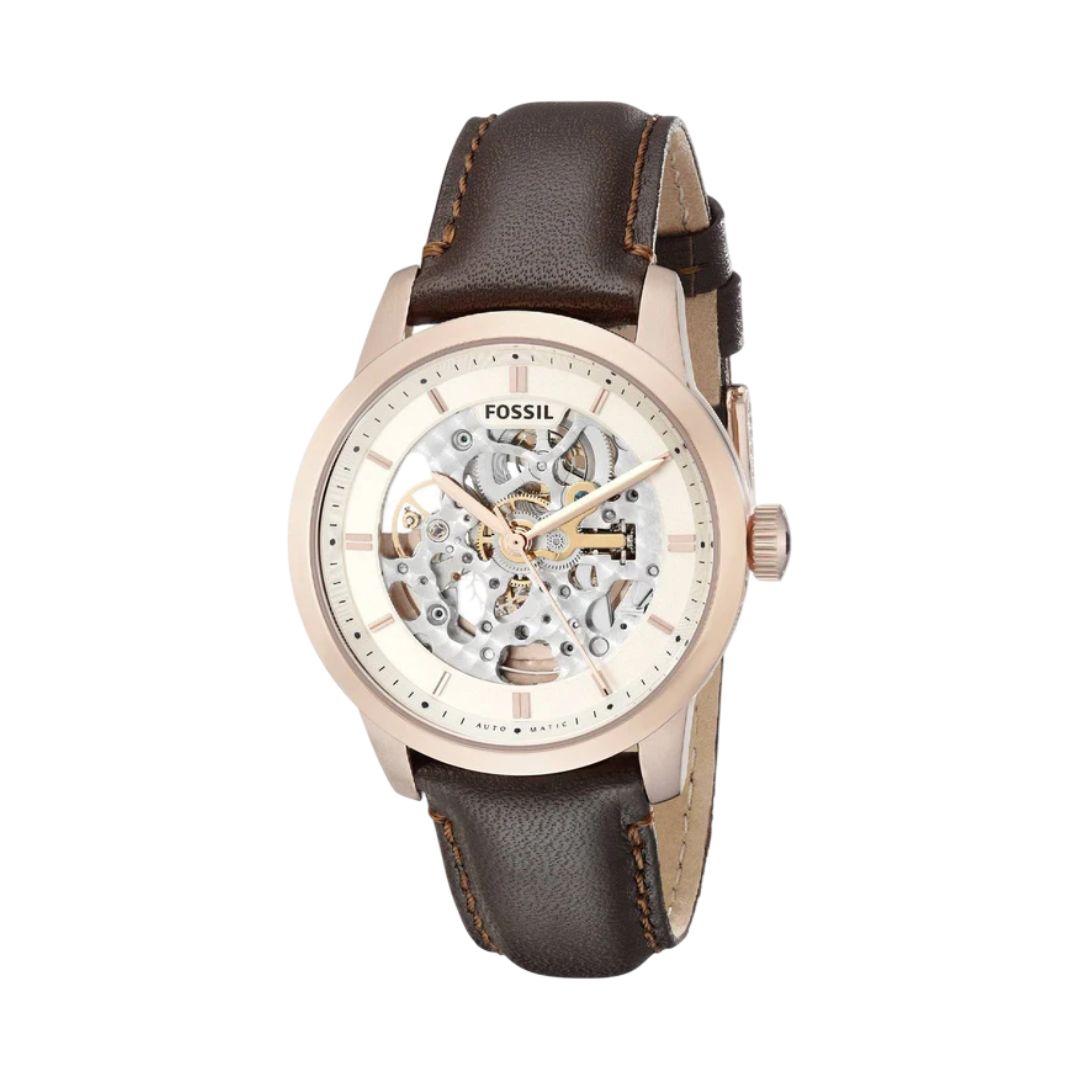 Fossil ME3078 Townsman Automatic Skeleton Dial Watch For Men ...
